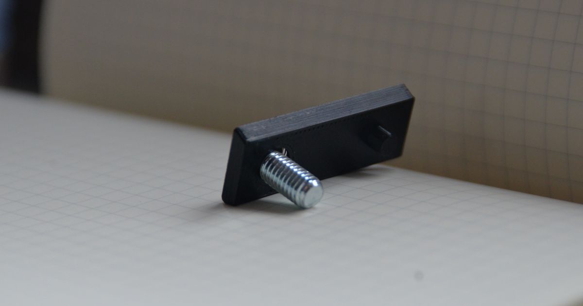 Basic holder for pinboard by KMS by KERLE MAKERSPACE | Download free ...
