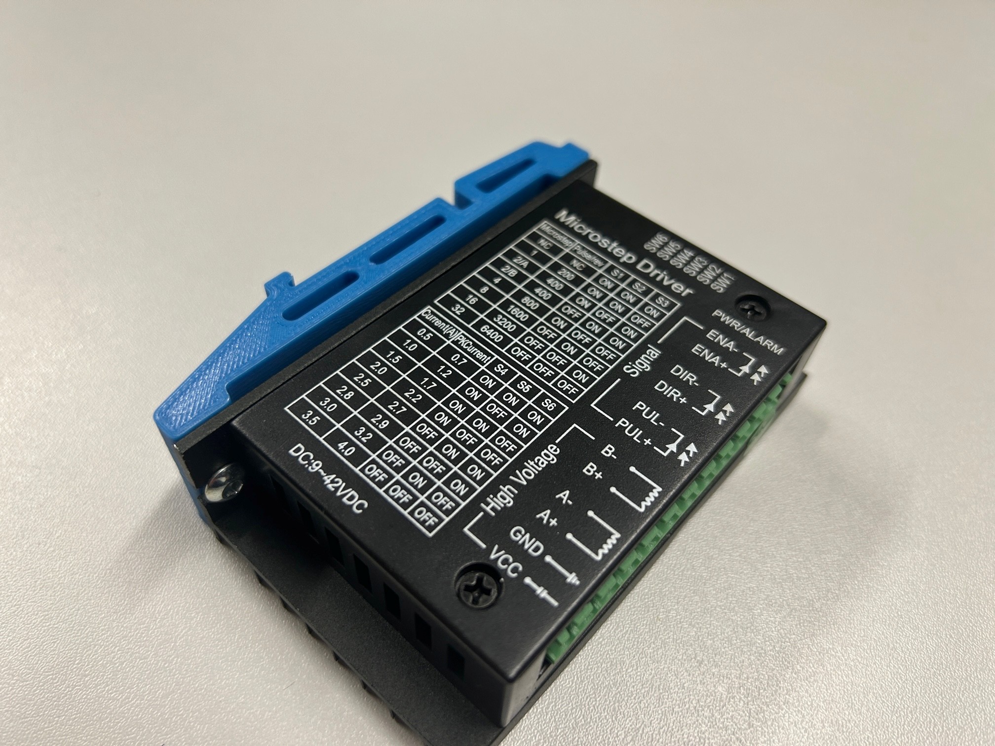 TB6600 DIN Rail mount por towilab | Descargar modelo STL gratuito ...