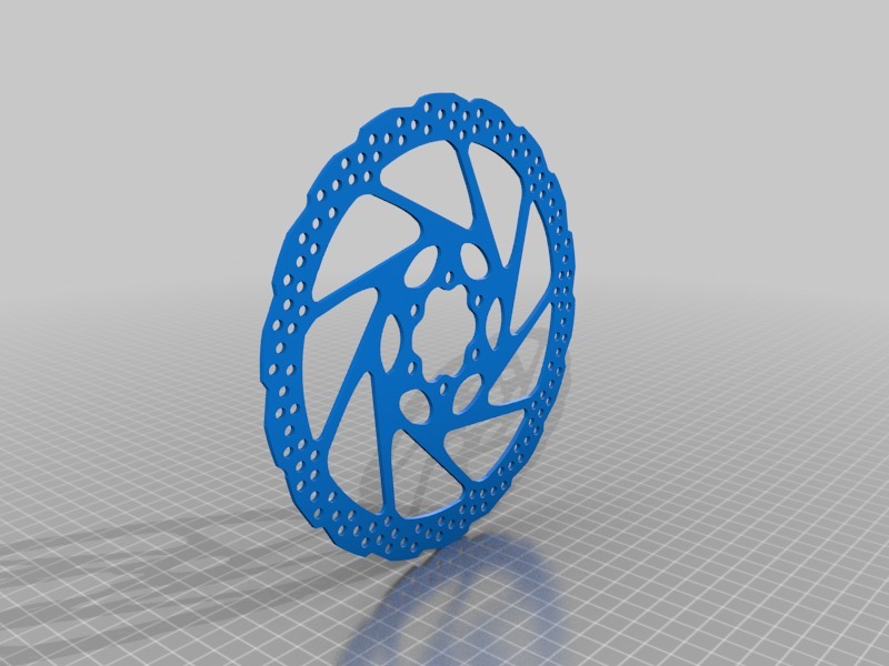 Disco freno 160mm de diametro by Manuel Pampín | Download free STL ...