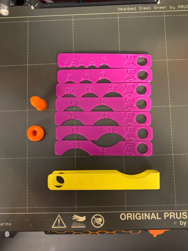 Radius gauge by Giack_95 | Download free STL model | Printables.com