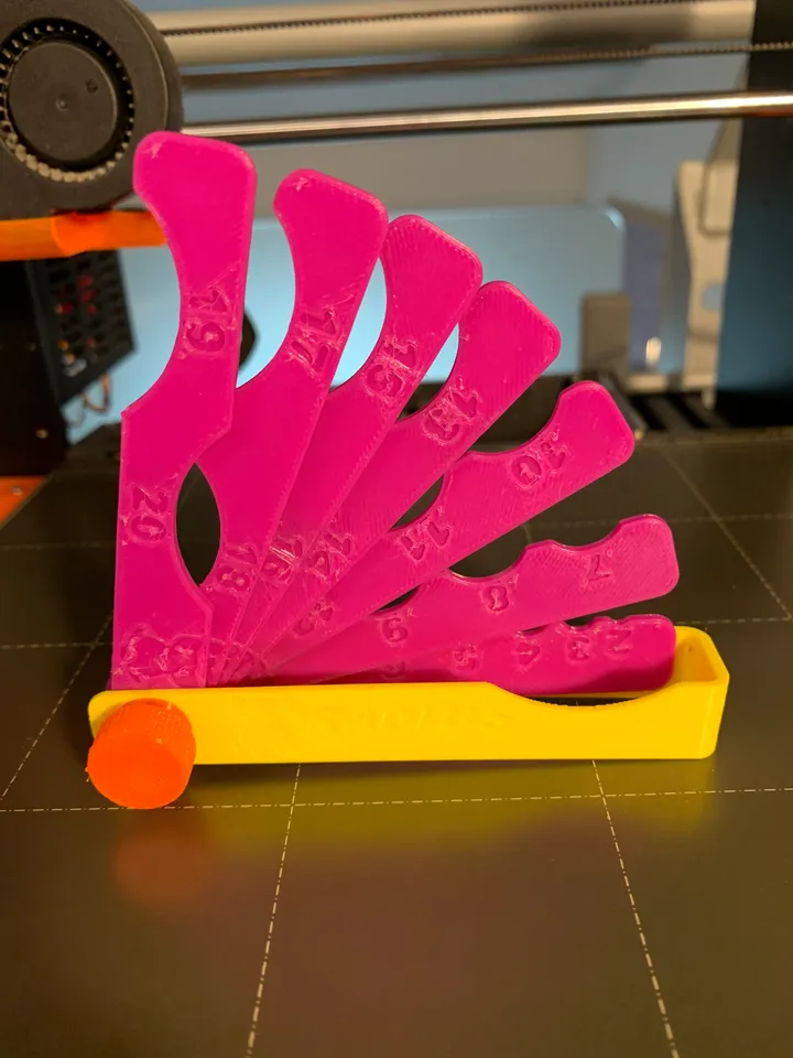 Radius gauge by Giack_95 | Download free STL model | Printables.com