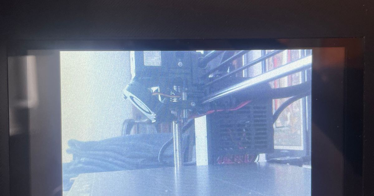 Octoprint Cam Monitor Case By Cover1012 Download Free Stl Model