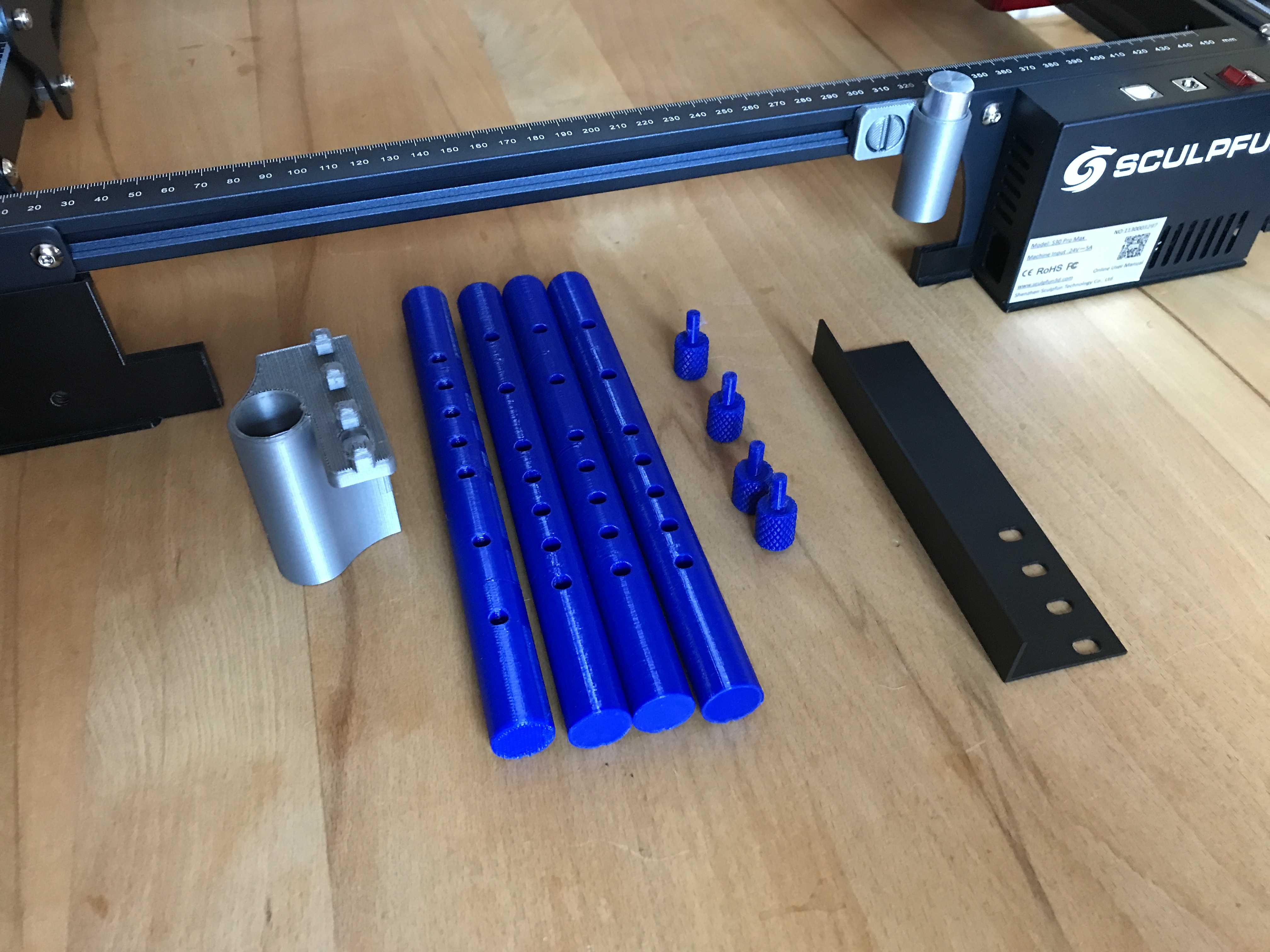 Laser engraver Rotary Roller and other purpose Height Adjustment Set ...