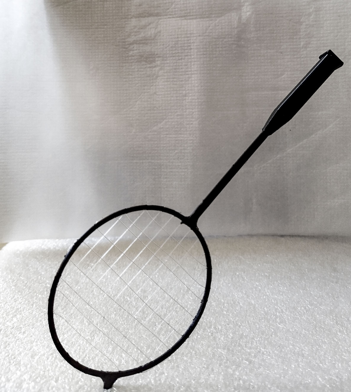 Badminton racket cake topper // zápich by Petronius | Download free STL ...