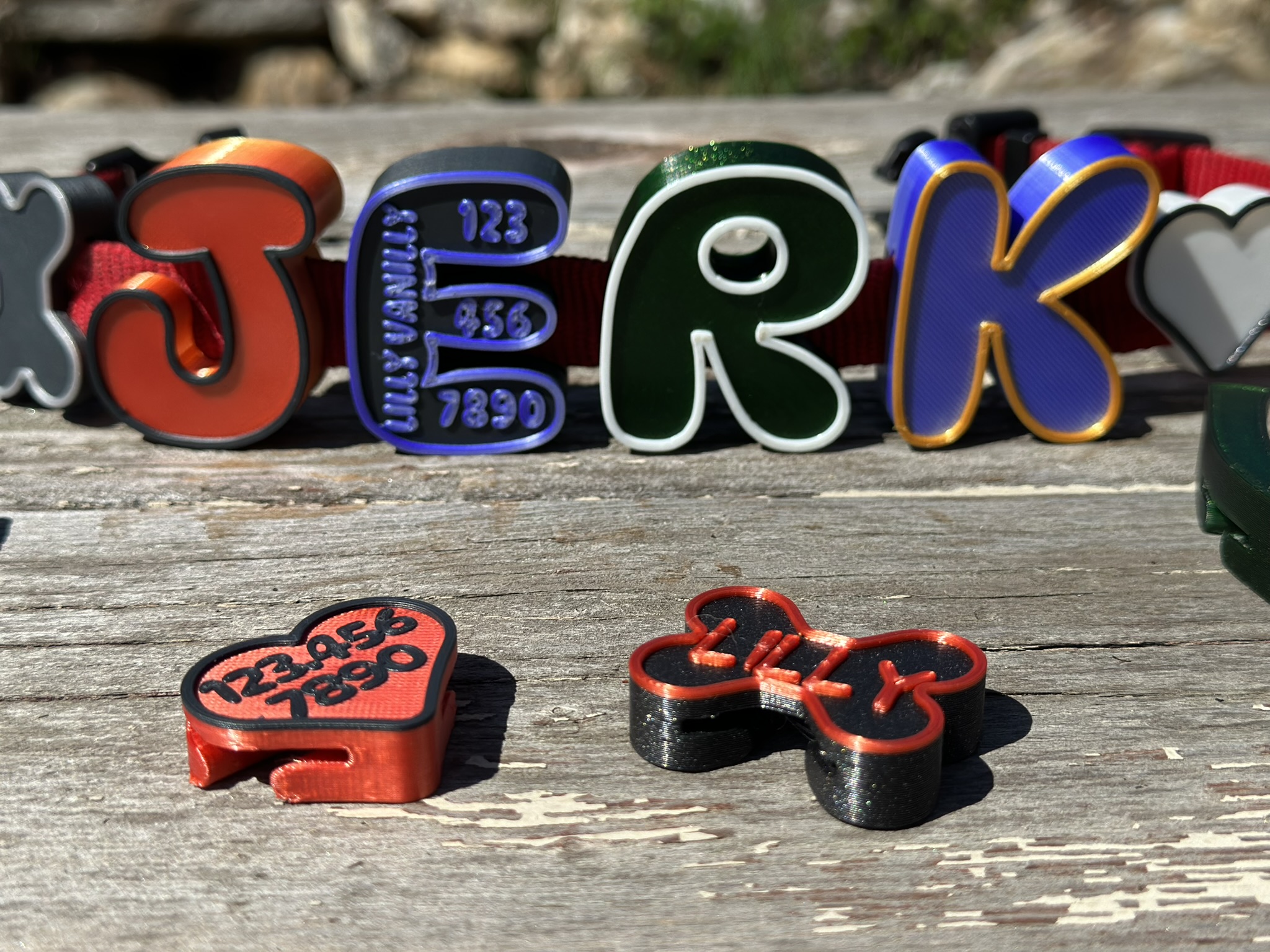 Yo I Heard You Like Words on Your Dogs... (Jumbo Collar Letters) by Dog ...