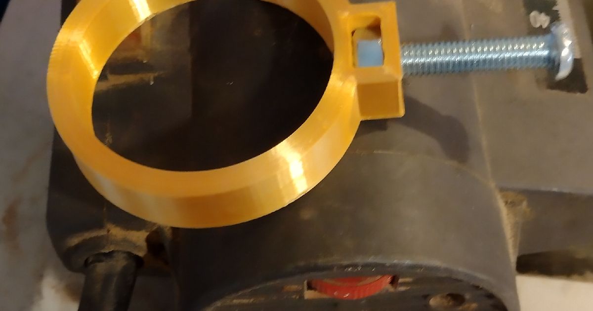 Router push button lock clamp by Pete Jensen | Download free STL model ...