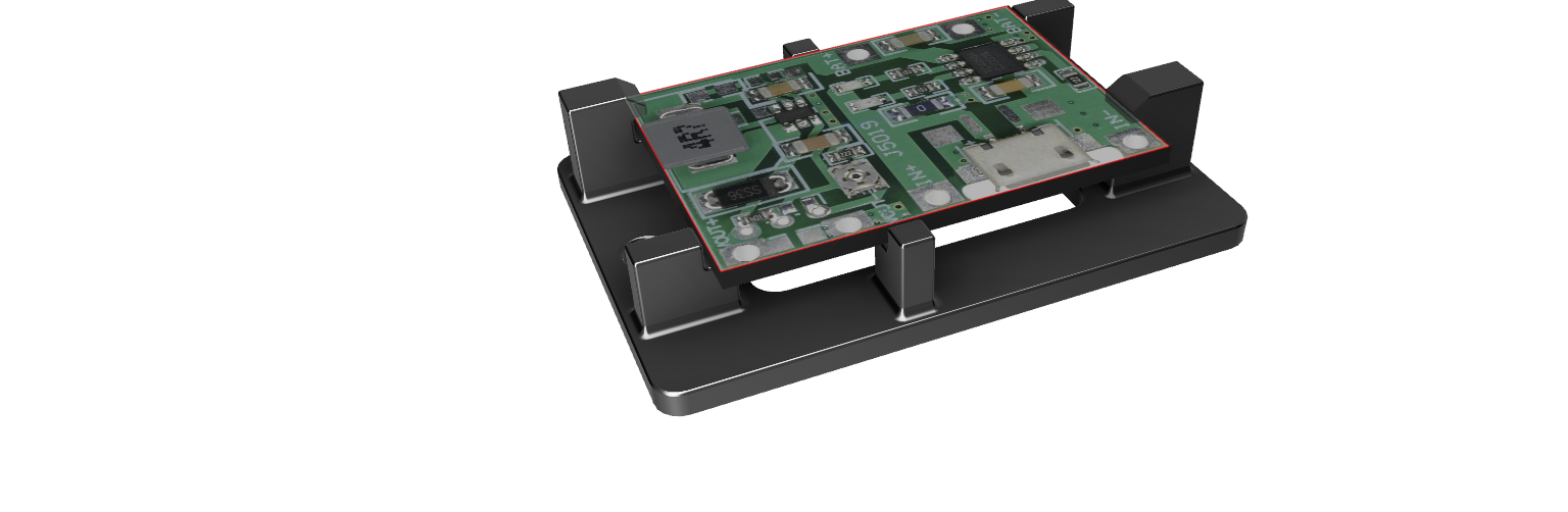 Mounting Bracket for J5019 Li-ion 3.7/4.2 Volts Battery Charger Board ...