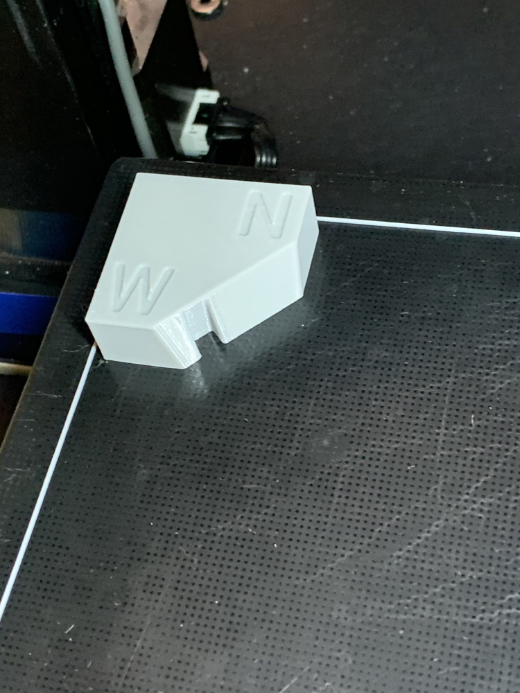 Test field marker (for first layer and common print feature setting) by ...