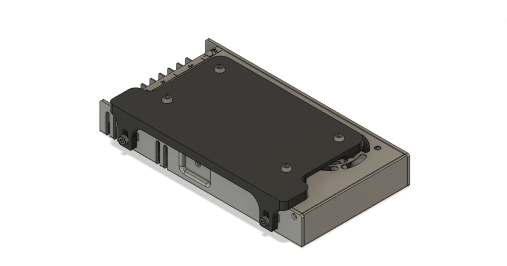 Falcon SRx4 Long Range Controller PSU Mount by Derik Whittaker | Download free STL model ...
