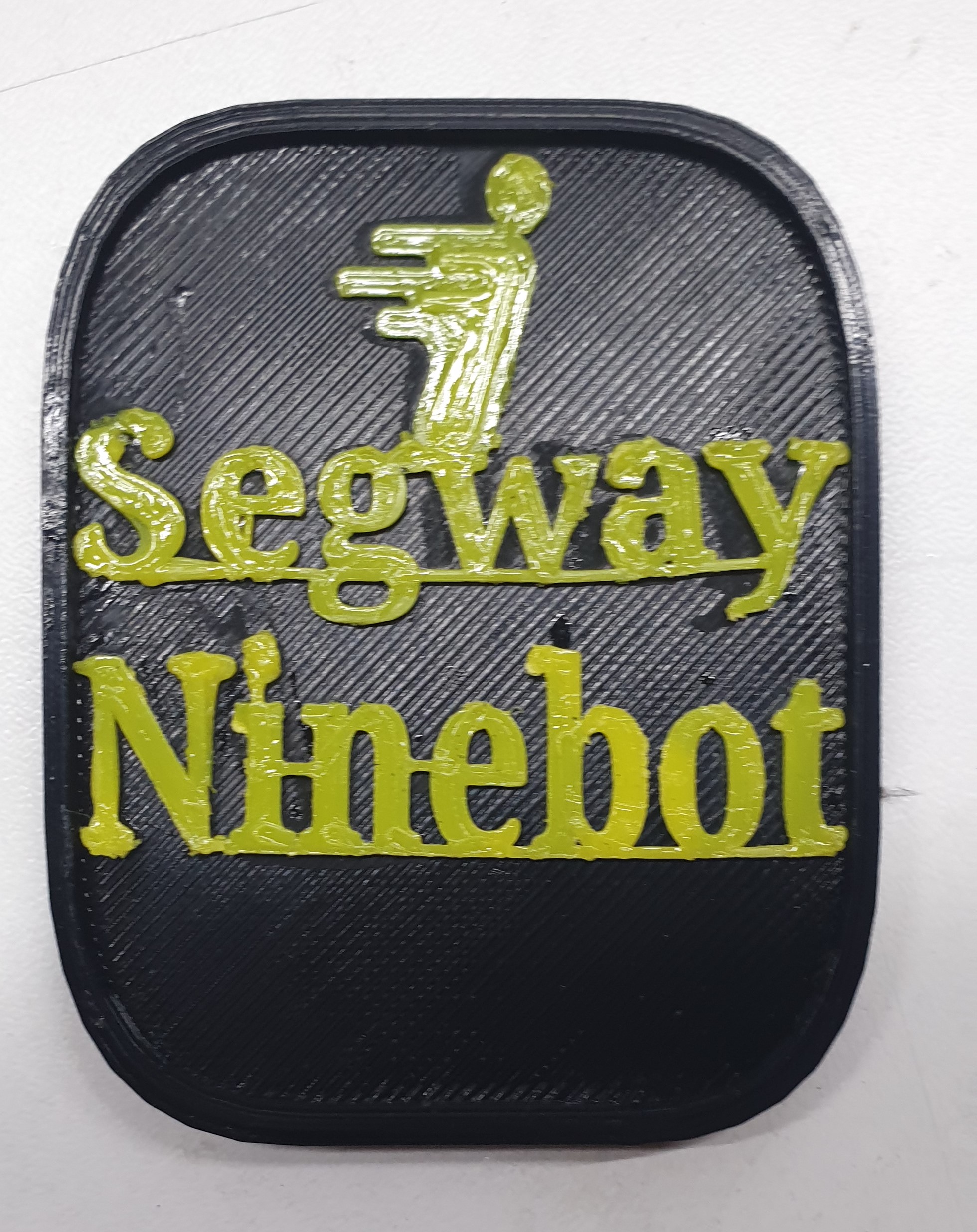 Segway Ninebot logo for Electric scooter plate with logo by ...