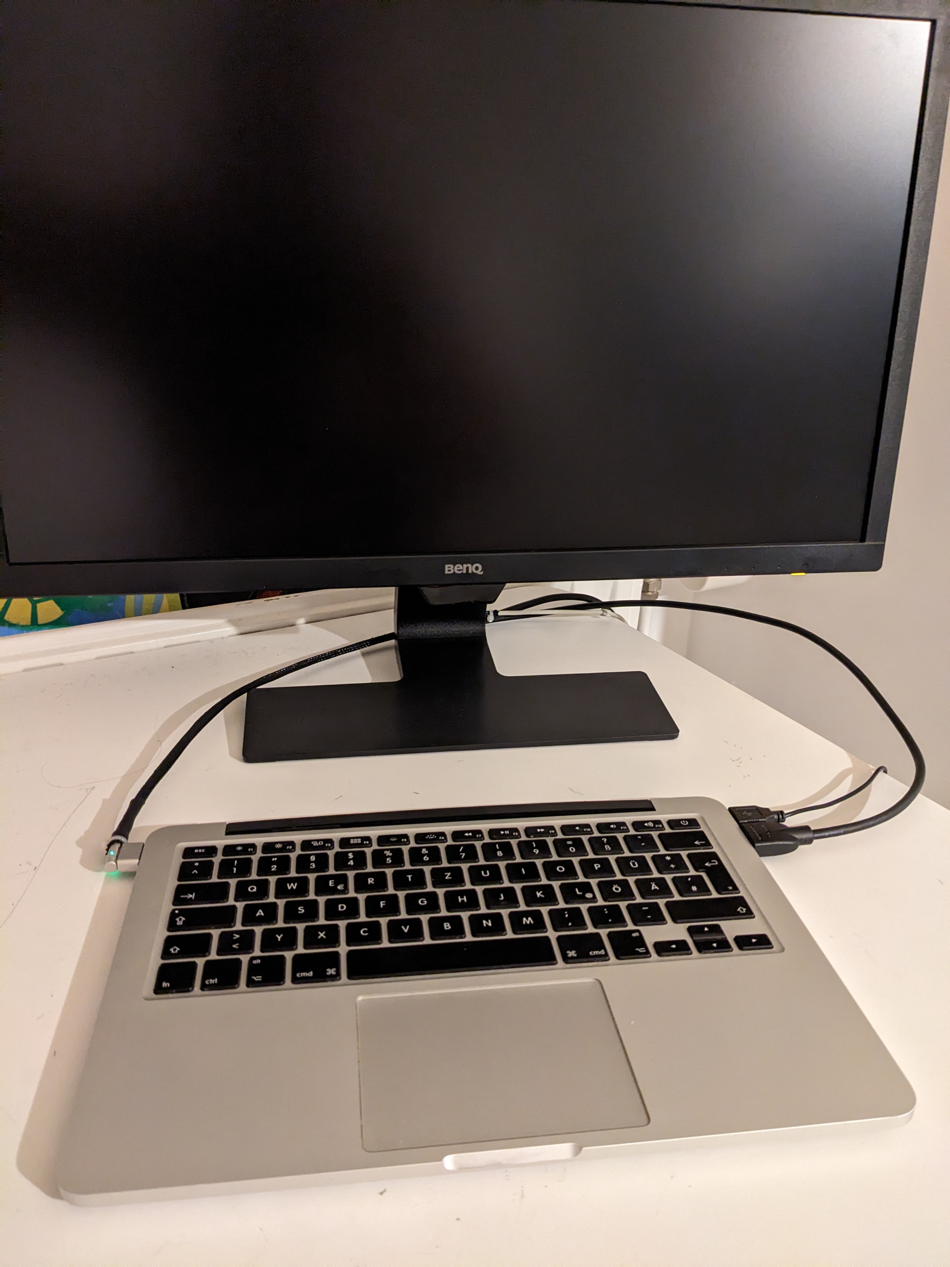 Screenless MacBook Pro (13-inch early 2015) - slabtop cover and antenna ...