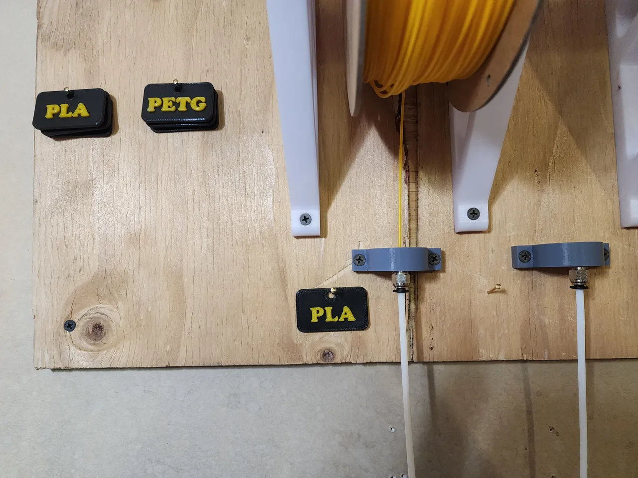 Filament Guide - Wall Mounted by Scientist | Download free STL model ...