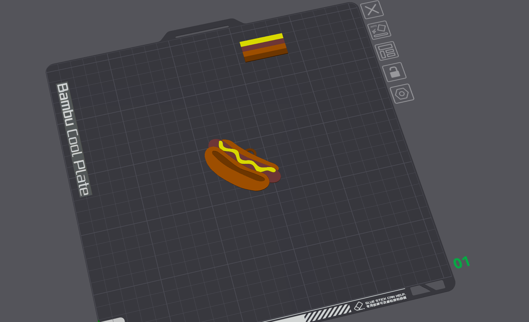 Hot Dog - Dog ID Tag by szymon10189 | Download free STL model ...