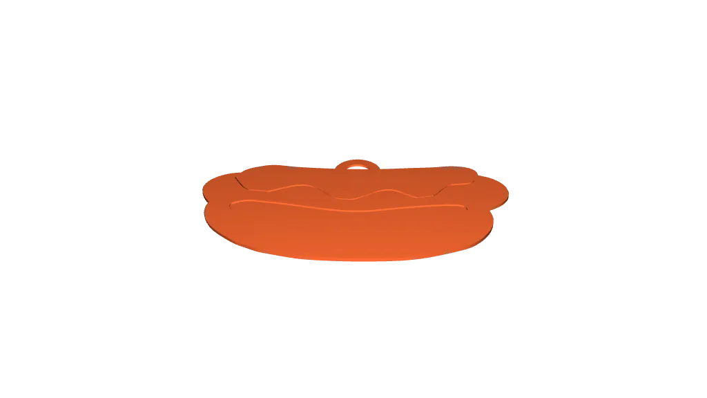 Hot Dog - Dog ID Tag by szymon10189 | Download free STL model ...