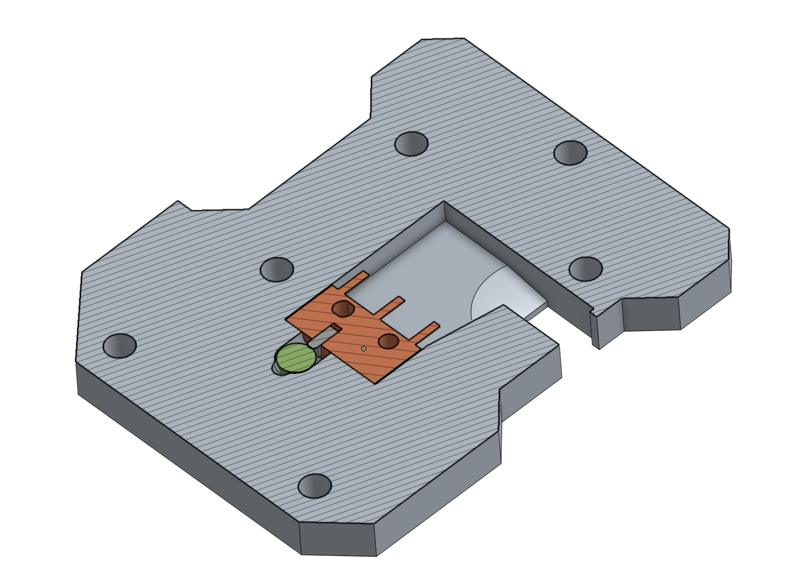 EVA 3 Toolhead Filament Sensor (Mechanical and Reliable) by Guy | Download free STL model ...