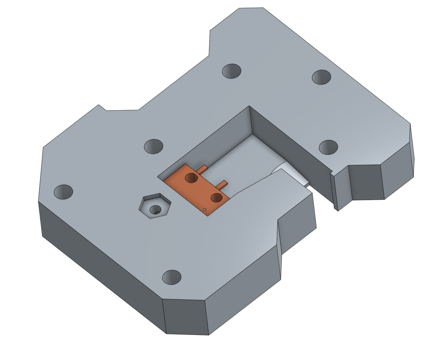 EVA 3 Toolhead Filament Sensor (Mechanical and Reliable) by Guy ...
