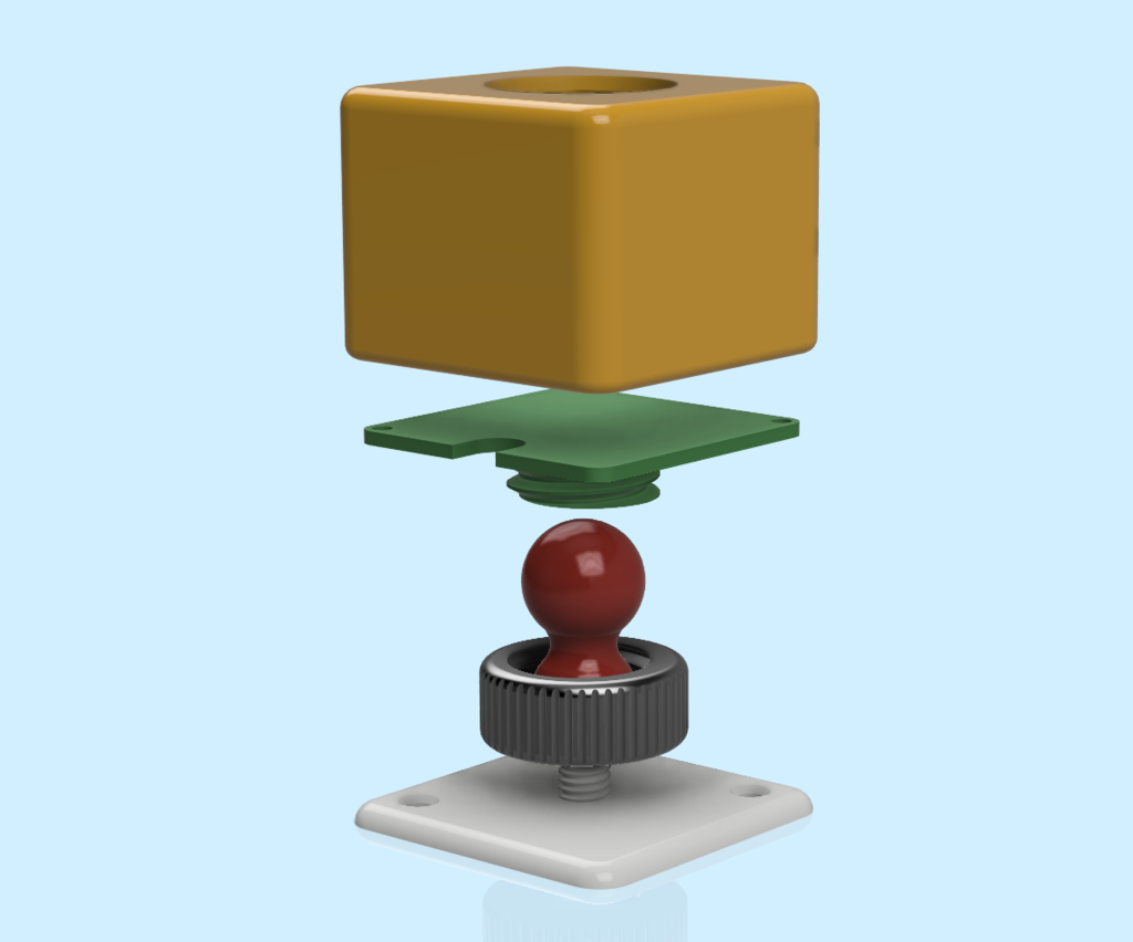 PIR sensor holder case solutions by Danilo Selvaggi | Download free STL ...