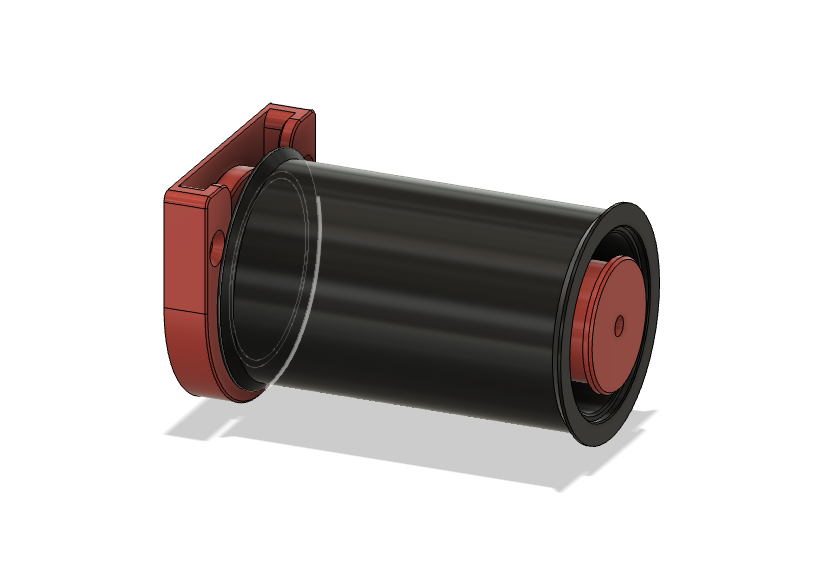 Wall Filament Roller, Spool Holder by hangloose | Download free STL ...