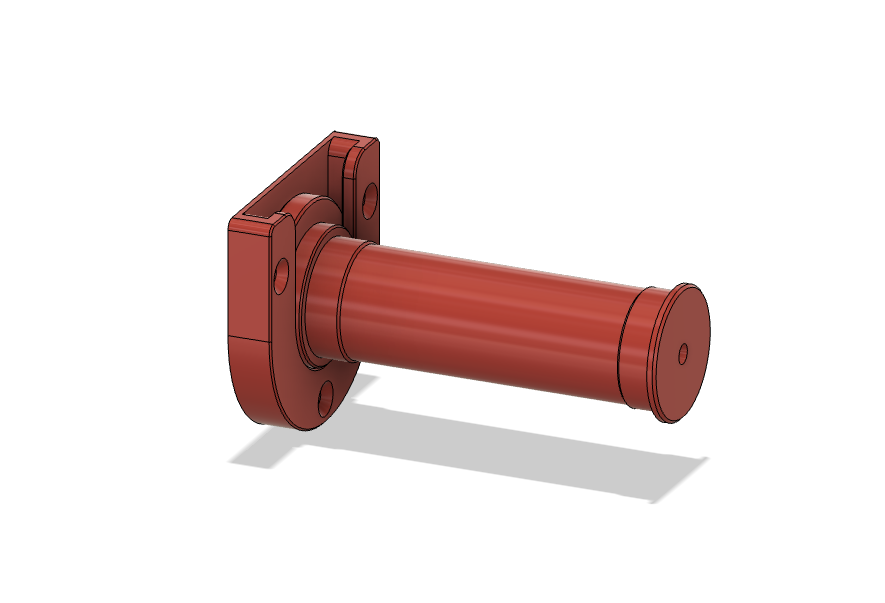 Wall Filament Roller, Spool Holder by hangloose | Download free STL ...