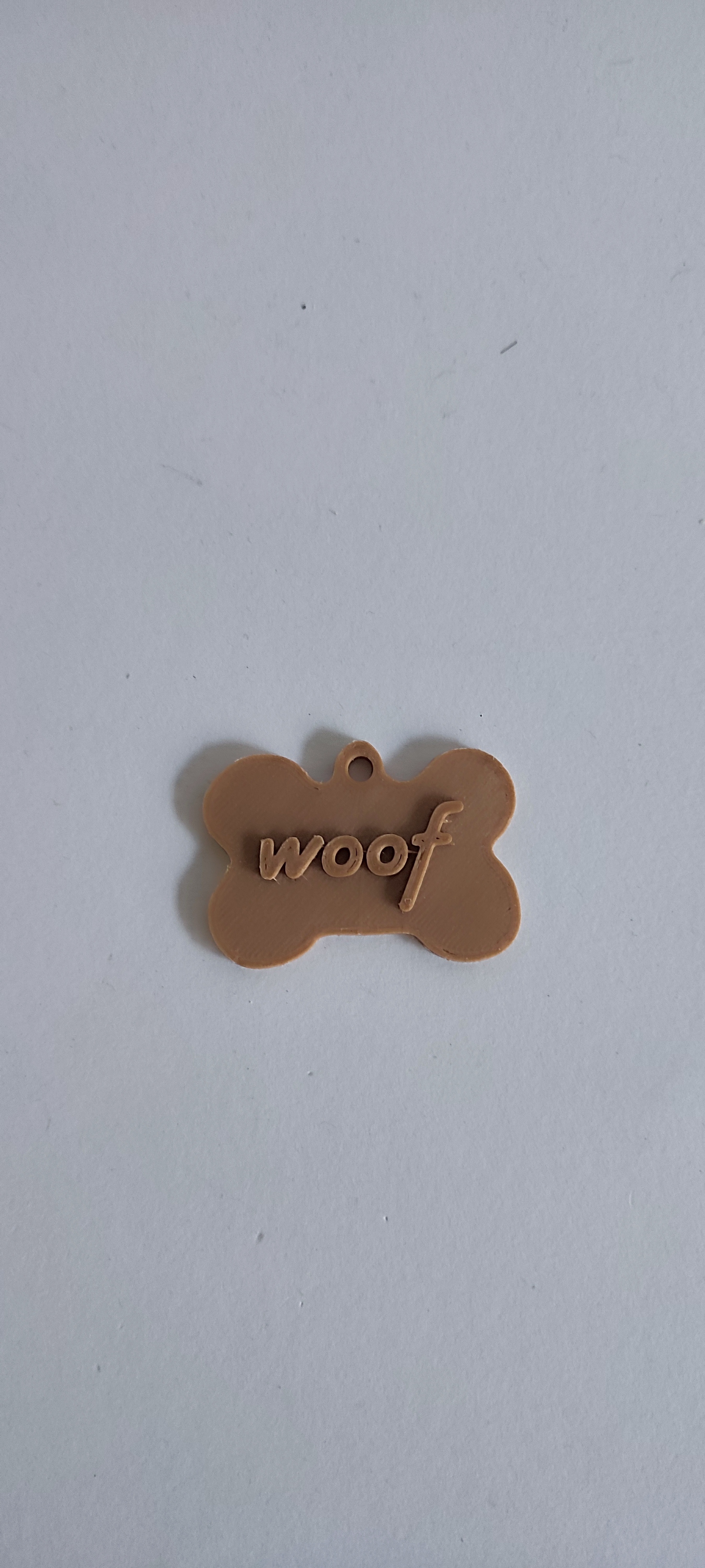 Dog ID tag woof by Shack3D_Print | Download free STL model | Printables.com