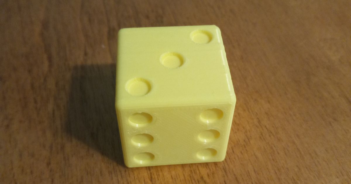Gaming Die by Mark Drope Sr. | Download free STL model | Printables.com