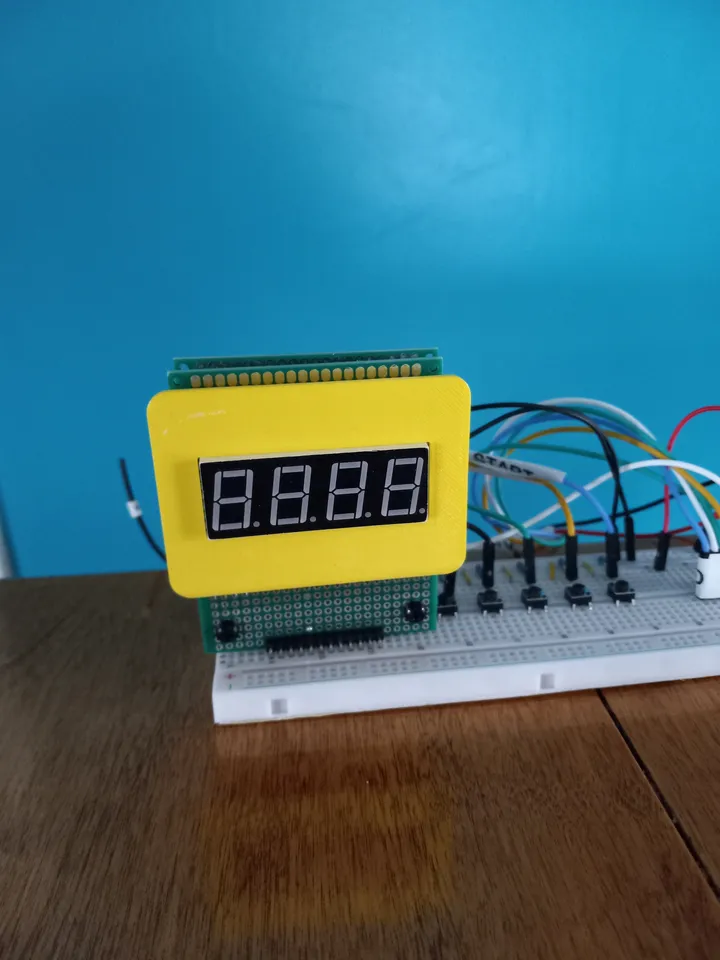 4 segment 7 display cover plate by Mark Drope Sr. | Download free STL ...