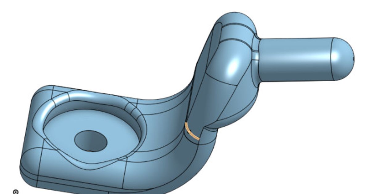 Tiger 800 windscreen mount by Morpheus61 | Download free STL model ...
