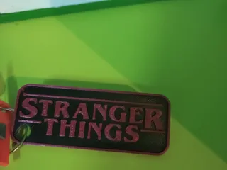Stranger Things keychain by hlodan | Download free STL model ...