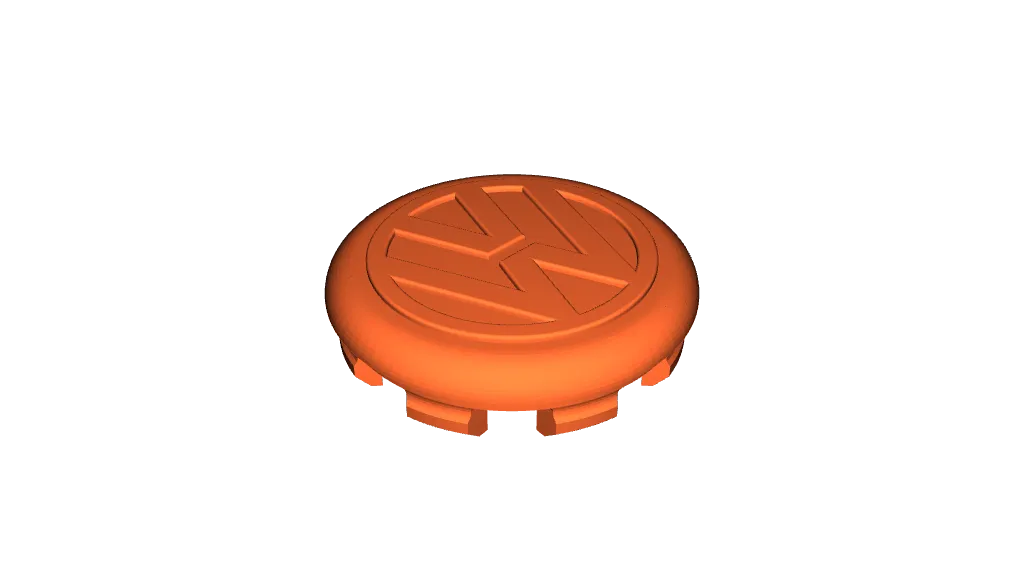 Volkswagen Rim Cap by Scido | Download free STL model | Printables.com