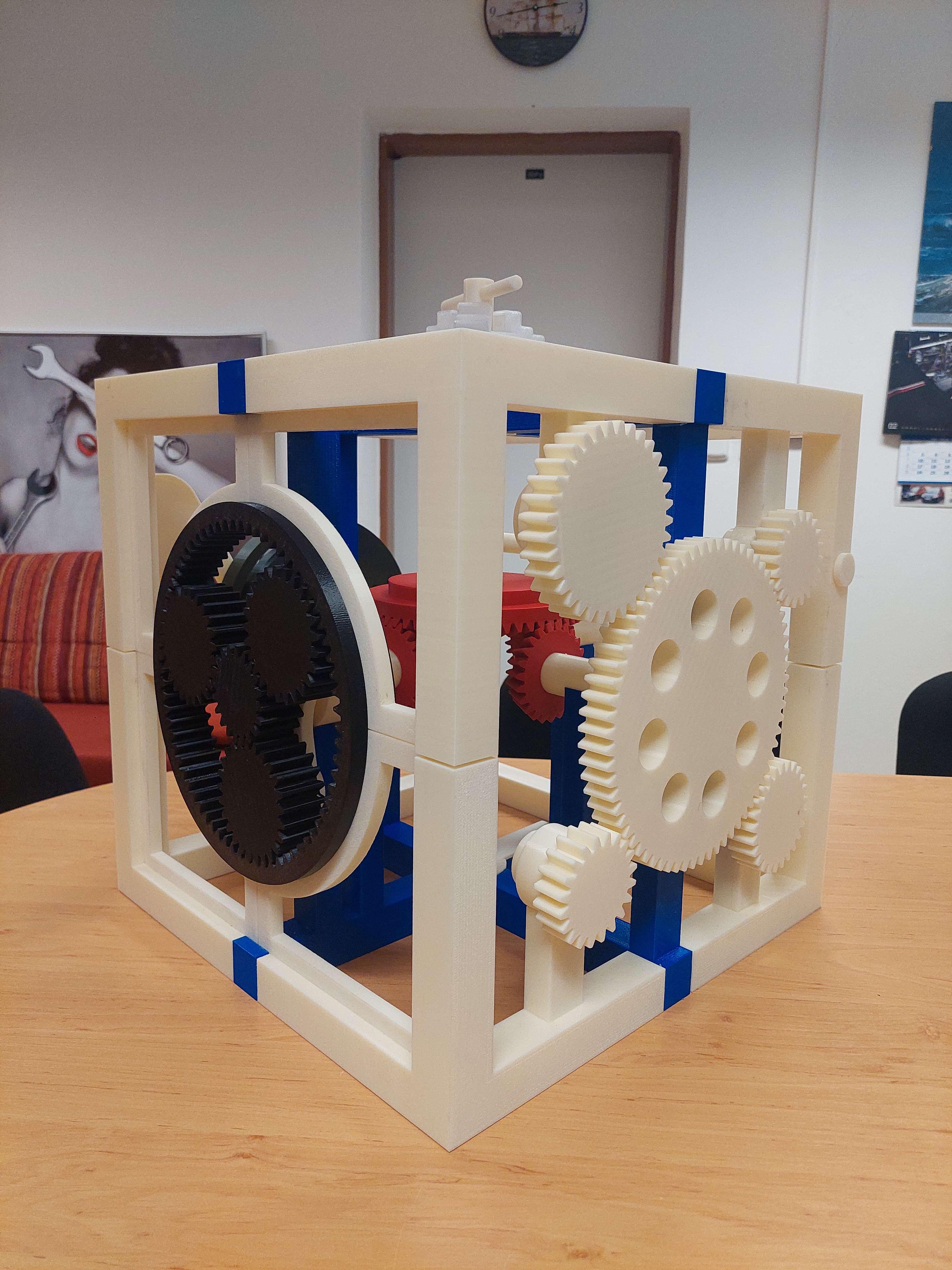 Strojařský orloj by Sovík | Download free STL model | Printables.com