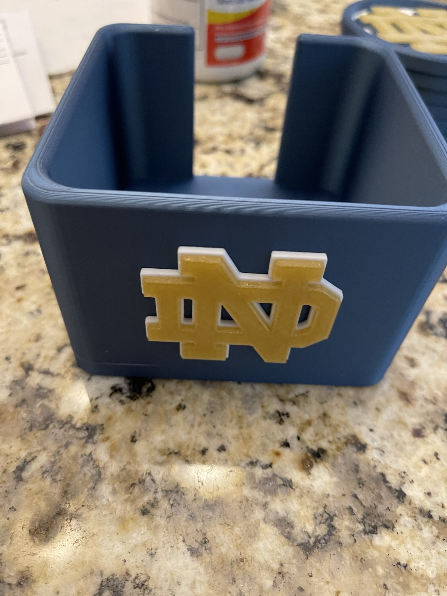Notre Dame coaster box by SR22pilot | Download free STL model ...