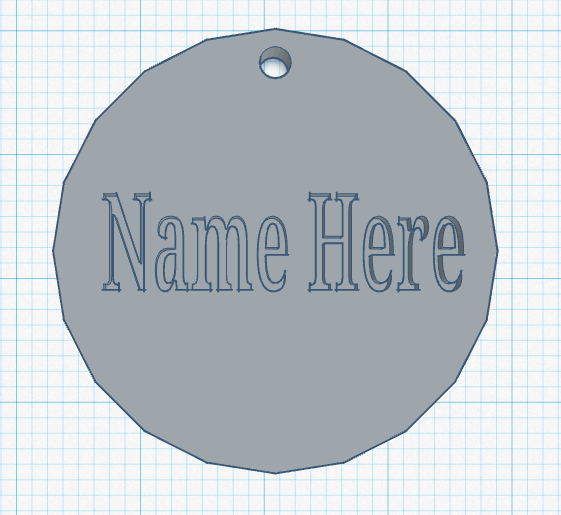 Dog tag by Caden's Creations | Download free STL model | Printables.com