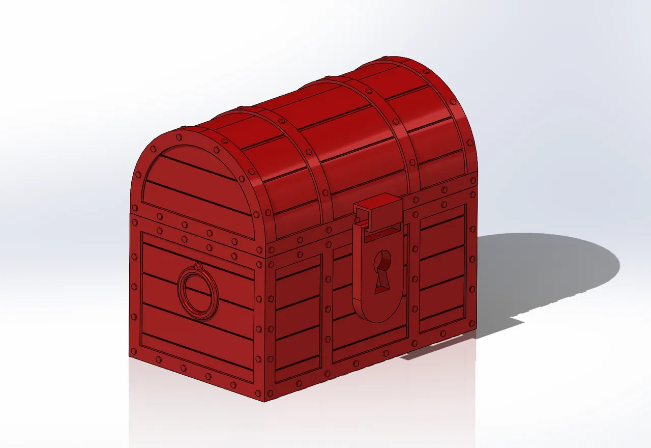 Treasure Chest by epicmaster00723 | Download free STL model ...