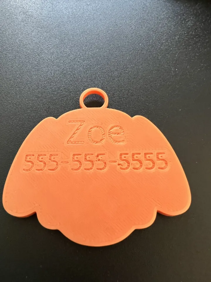 Dog face tag id by Klagar | Download free STL model | Printables.com