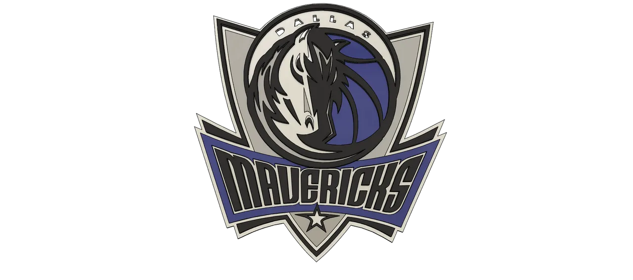 Logotipo Dallas Mavericks by Isaac | Download free STL model ...