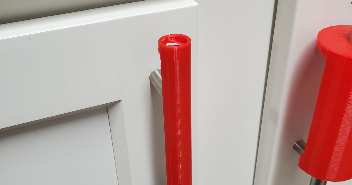 Cabinet Handle Guard by La_Raconteur | Download free STL model ...