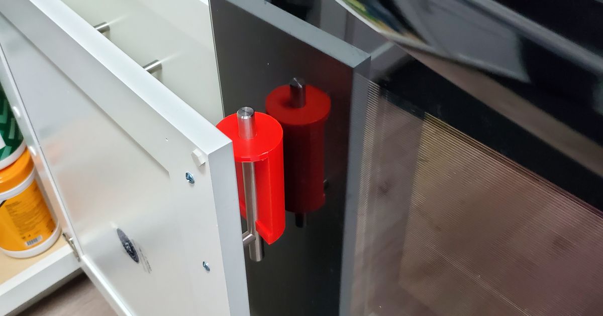 Cabinet Handle Guard Mk 2 by La_Raconteur | Download free STL model ...