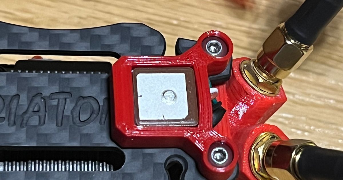 Diatone Roma F5 - GOKU GM10 NANO V3 GPS holder by SethOne | Download ...