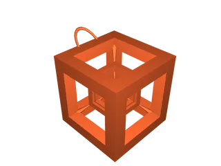 Tesseract name keychain by chrisgabb | Download free STL model ...