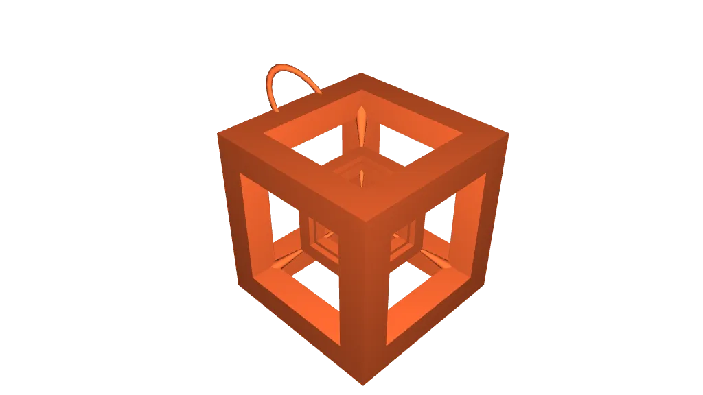 Tesseract name keychain by chrisgabb | Download free STL model ...