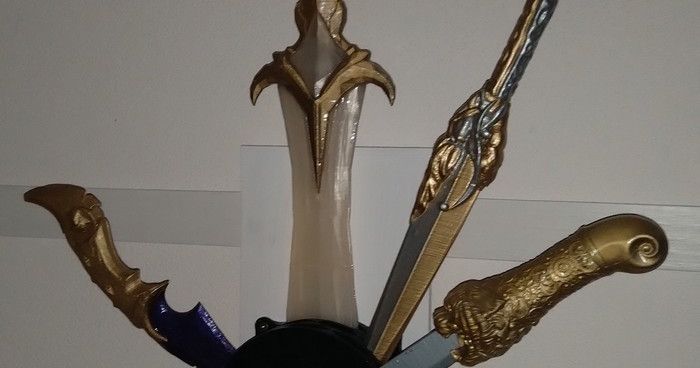 Dagger Display by Be Inspired with Dominic | Download free STL model ...