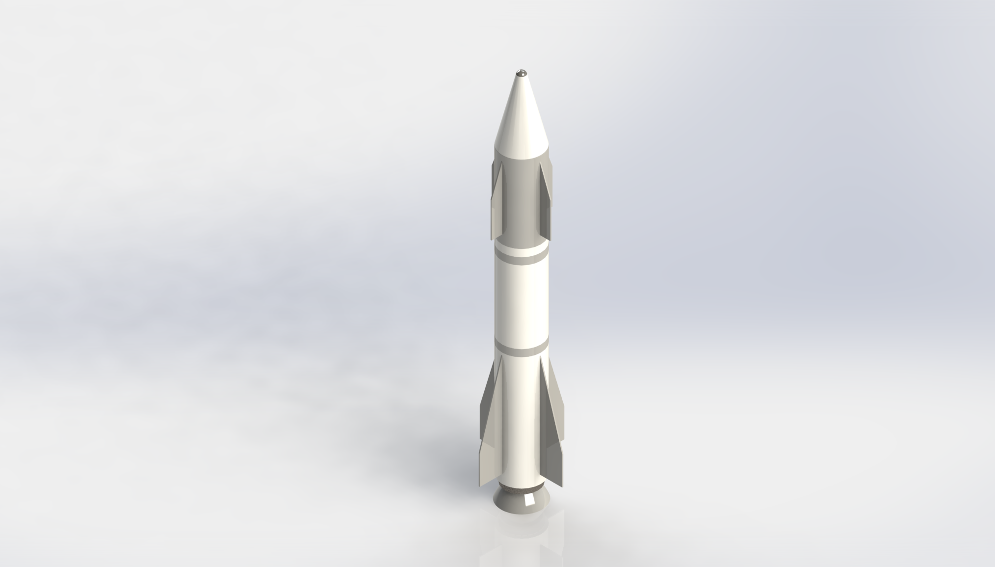 Rocket Model By Turki Download Free Stl Model