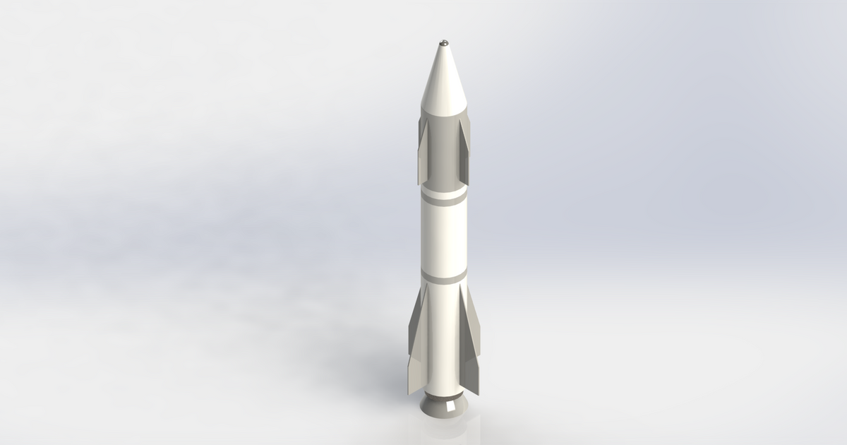 Rocket Model by Turki | Download free STL model | Printables.com