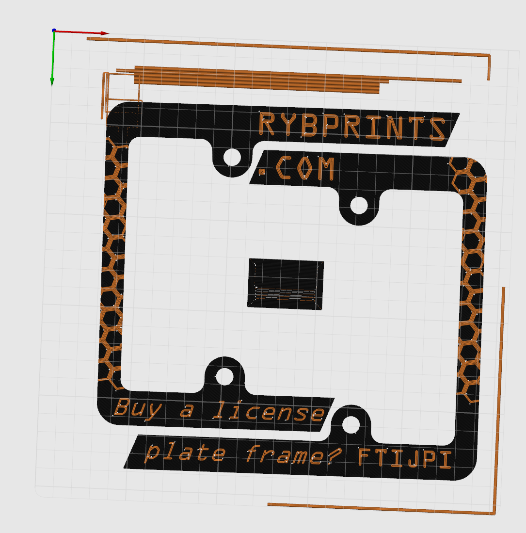FTIJPI License Plate Frame (Multi/Single Color) by RYBPrints | Download ...