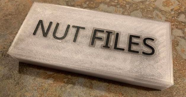 Guitar Nut Files Case and Holders by Detour | Download free STL model ...