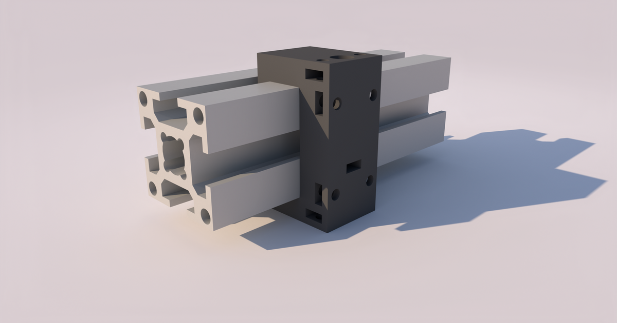 Universal Frame Mount for 3030 aluminum extrusion by PREMIUMTEA ...
