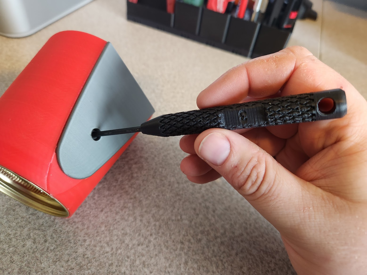 Allen Key Hex Driver Handles And Gridfinity Base By Carl Belcher