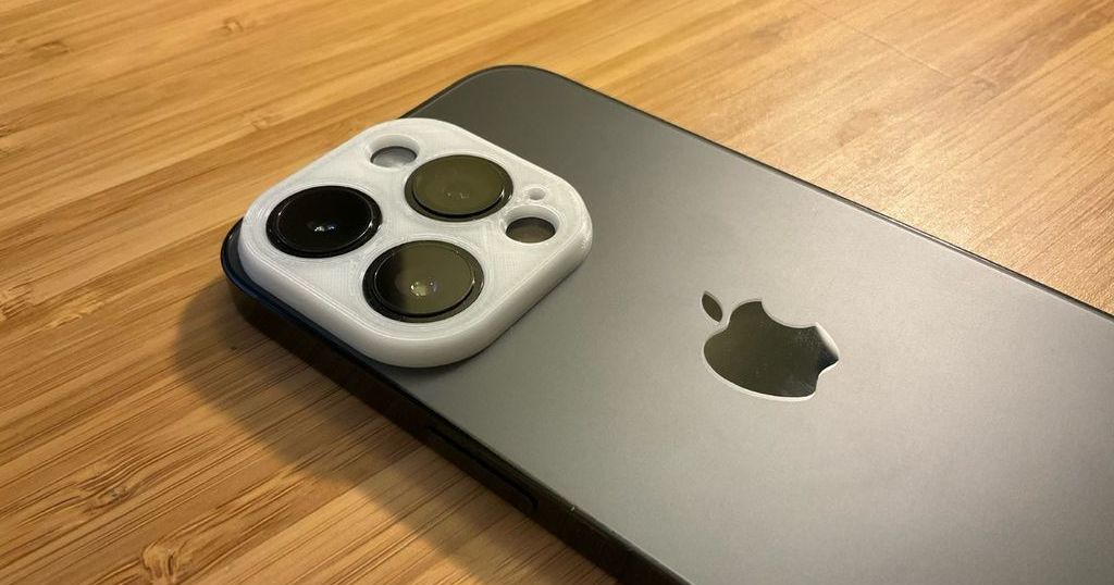 iPhone 14 Pro Camera Bump Protector by abcpdo | Download free STL model ...