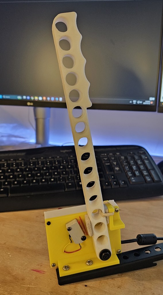 Sim Racing E-brake from USB keyboard by SPEKERDUDE | Download free STL ...