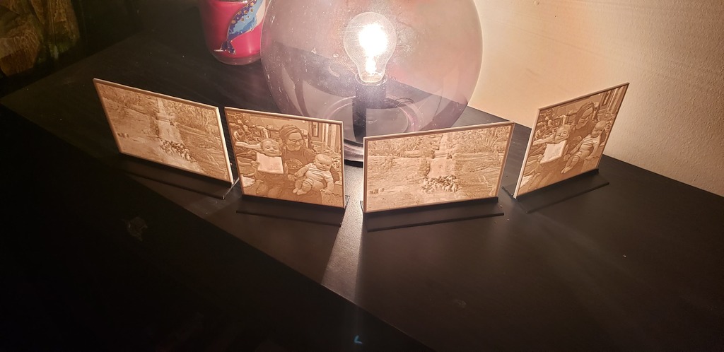 customizable Lithophane Stand by SPEKERDUDE | Download free STL model ...